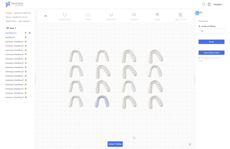 Clear Aligner Production Solution - HeyGears
